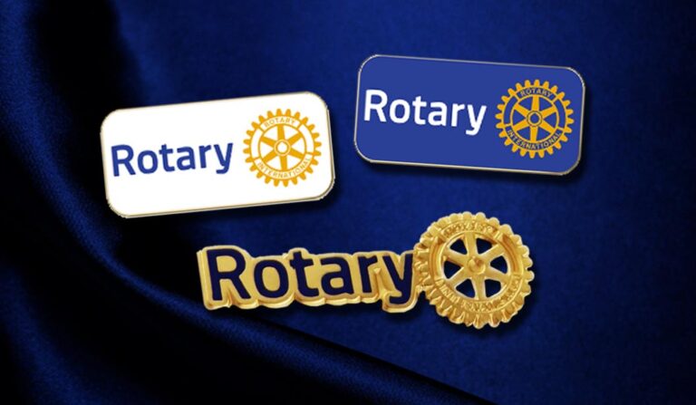 Wearing the Rotary emblem - The Rotarian Minute
